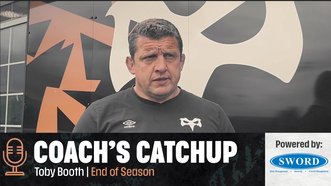 COACH'S CATCHUP - Toby Booth | Ospreys