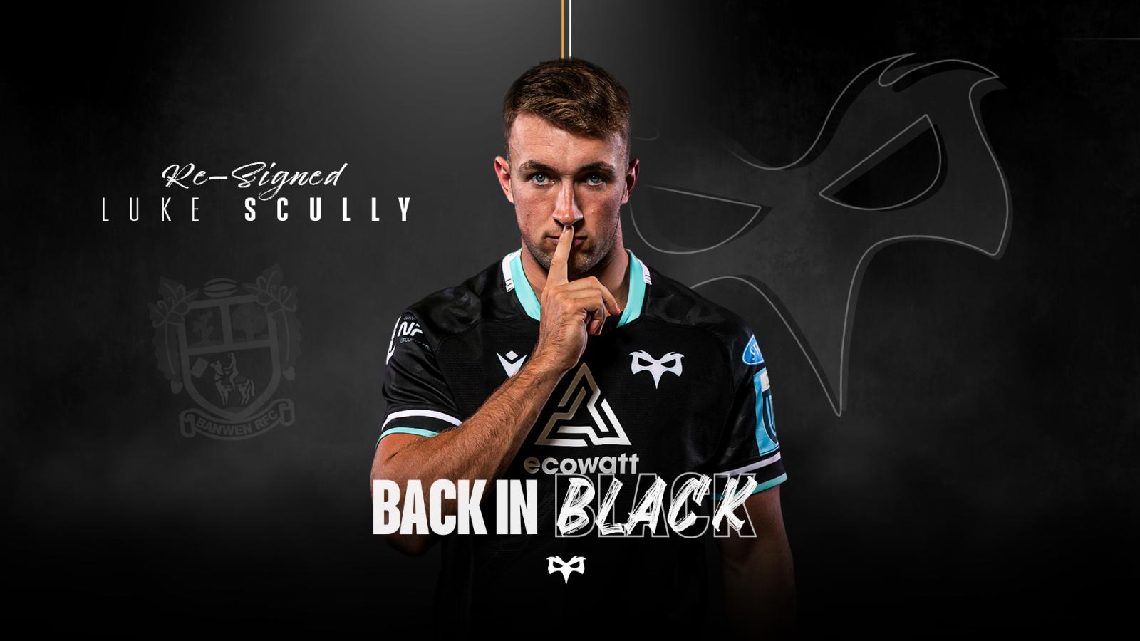 Ospreys announce new deal for Luke Scully | Ospreys