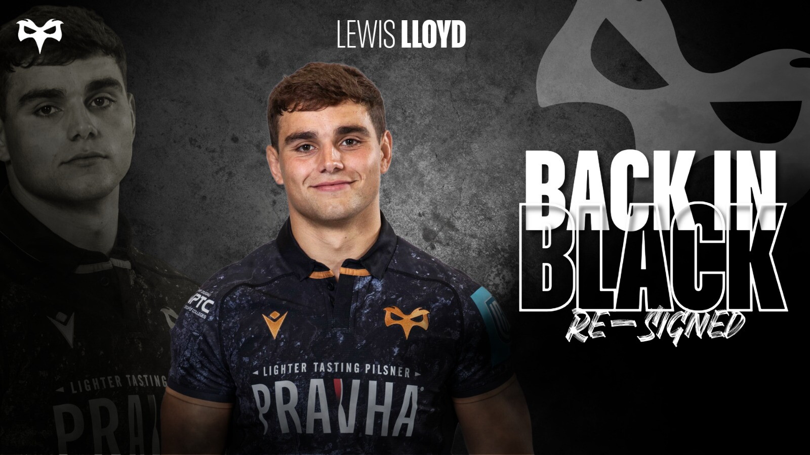Lewis Lloyd signs new deal with Ospreys | Ospreys