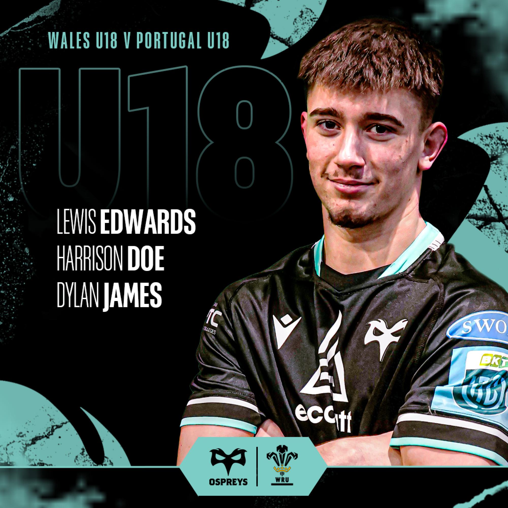 Wales U18 men announce squad to face Portugal | Ospreys