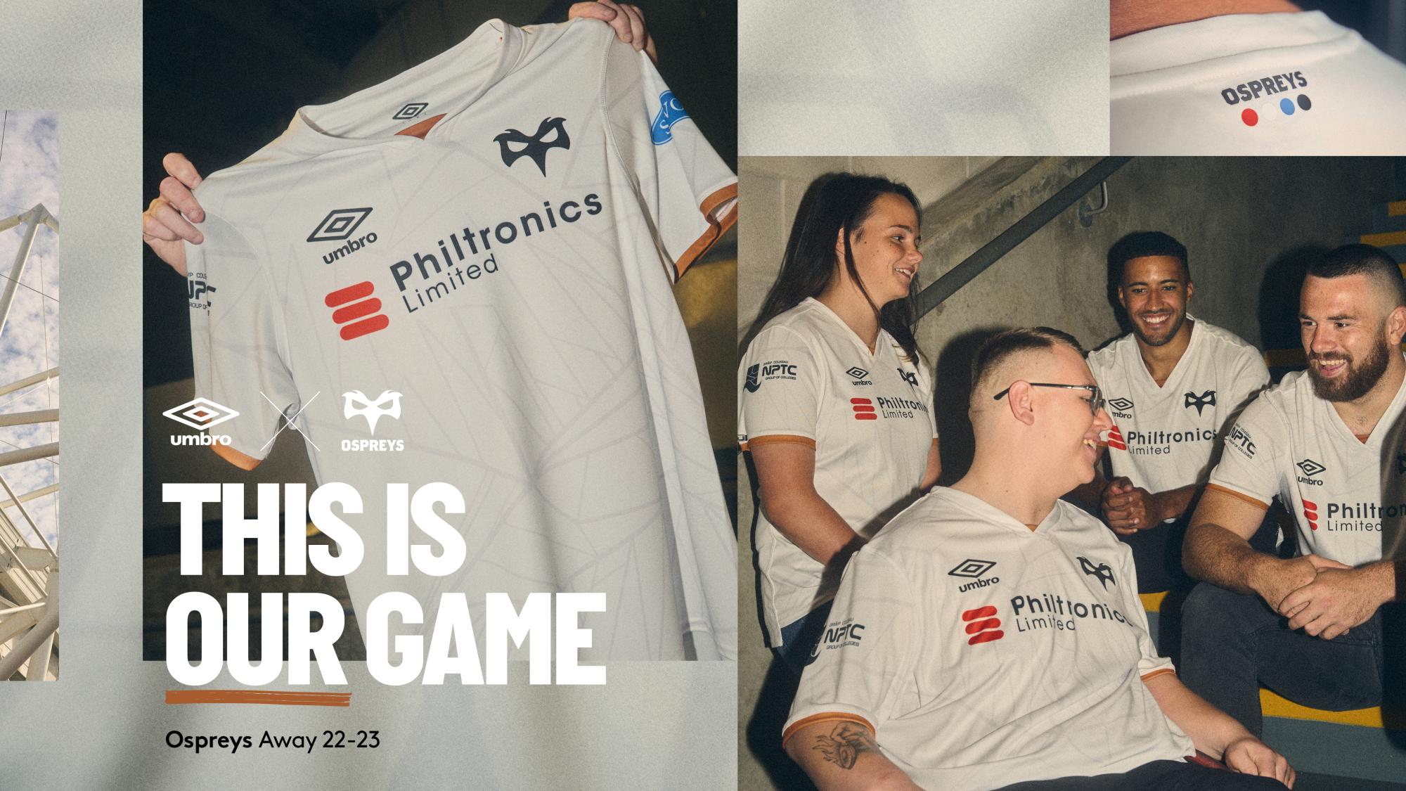 22/23 Umbro Away Kit - Available now | Ospreys