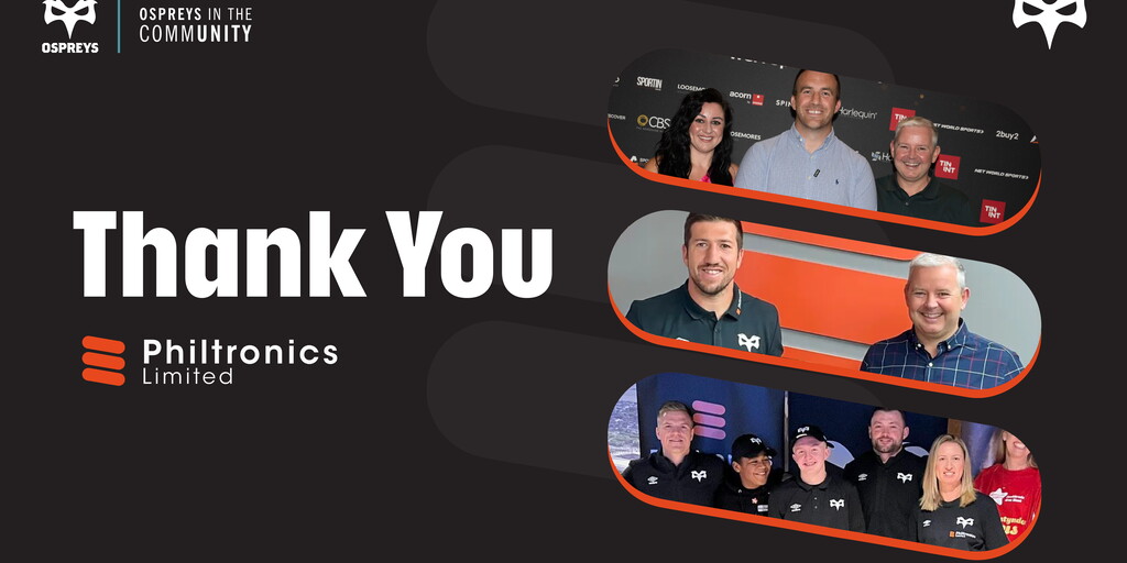 A thank you to Philtronics Ltd | Ospreys