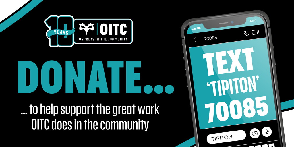 OitC launch 'Tip it on' at the Vodacom Bulls game | Ospreys