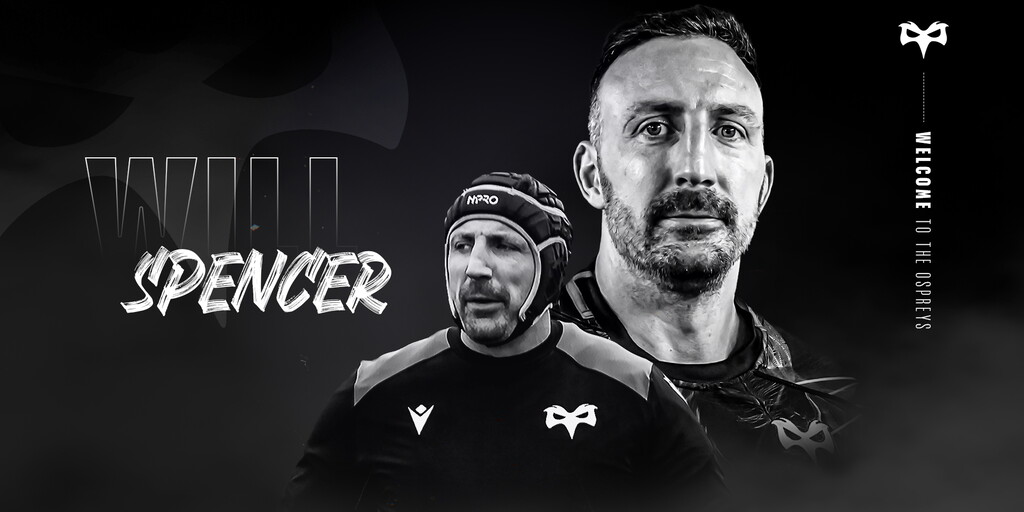 Ospreys confirm signing of lock Will Spencer | Ospreys