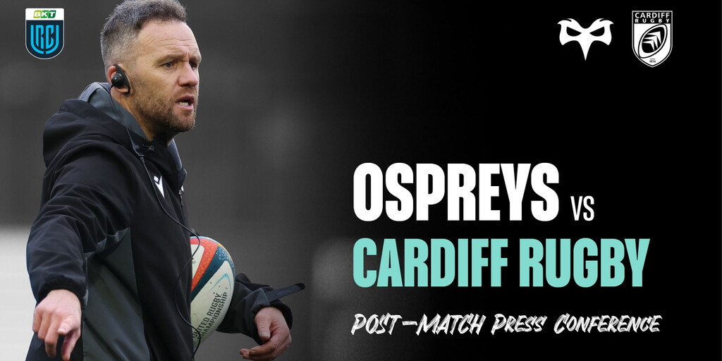 Post Match Press Conference: Mark Jones & Gareth Thomas (Vs Cardiff ...