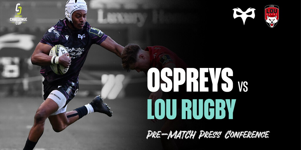 Pre-Match EPCR Challenge Cup Press Conference: Daniel Kasende (vs LOU ...