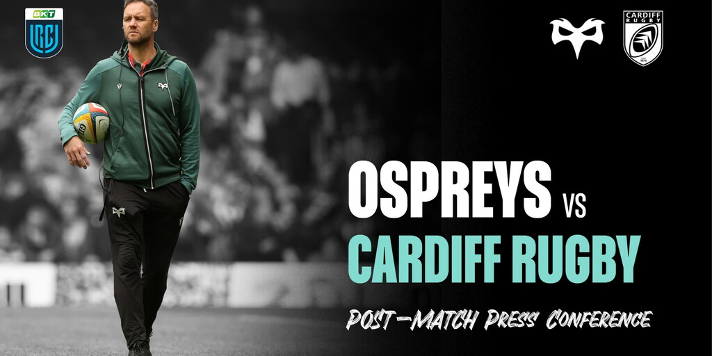 Post-match Press Conference: Mark Jones & James Ratti (Vs Cardiff Rugby ...