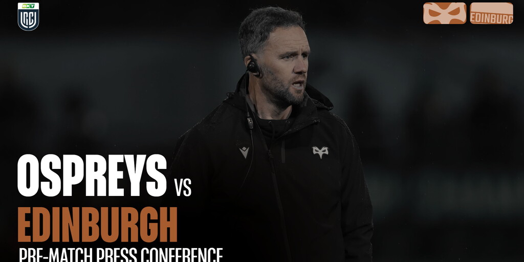 Pre-Match BKT URC Press Conference: Mark Jones (vs Edinburgh) | Ospreys
